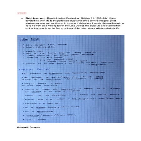 John keats | PDF