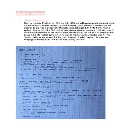 John keats 2 | PDF