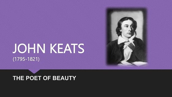 Research Paper On John Keats | PPT