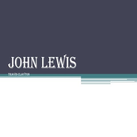 John lewis | PPTX