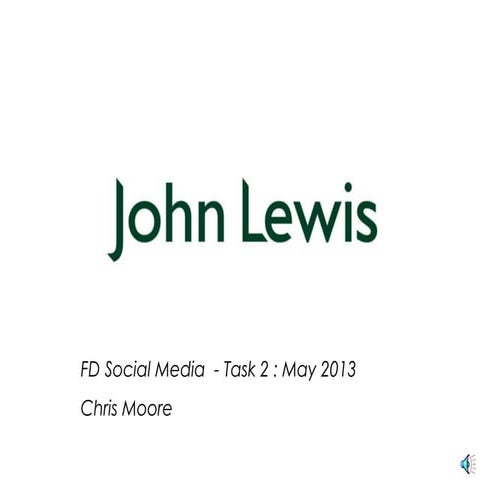 John Lewis Case Study | PPT