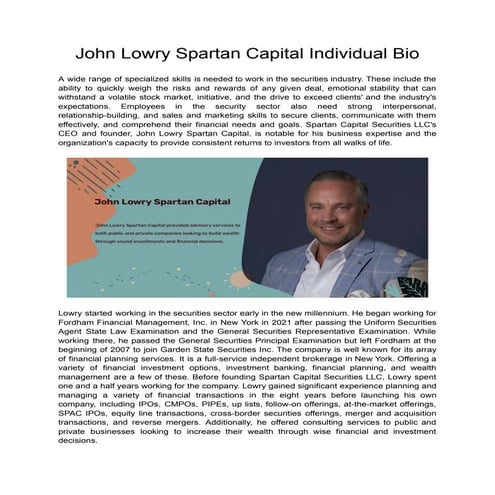 John Lowry Spartan Capital Individual Bio.pdf