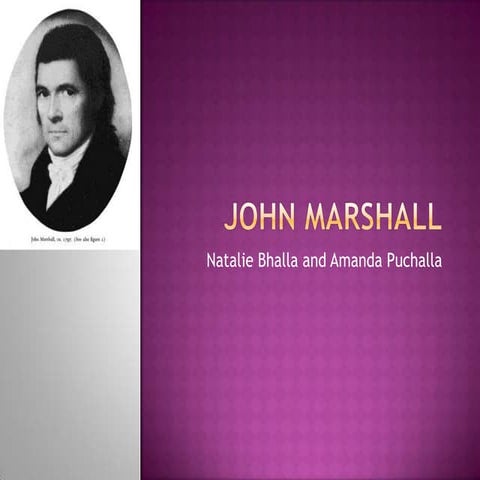 John marshall | PPT