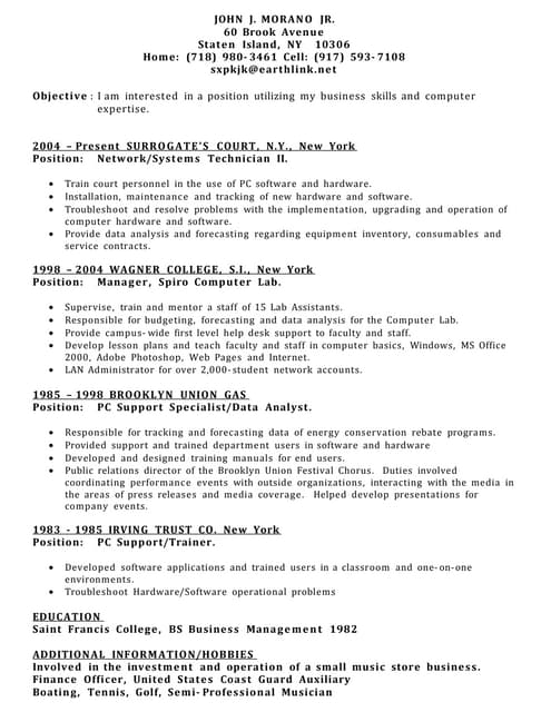 RESUME | DOC