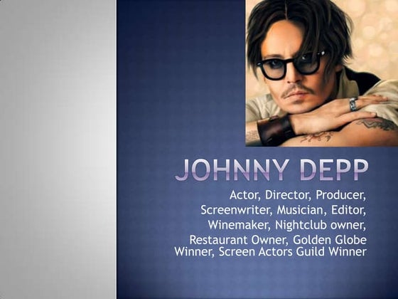 Johnny depp1 | PPT