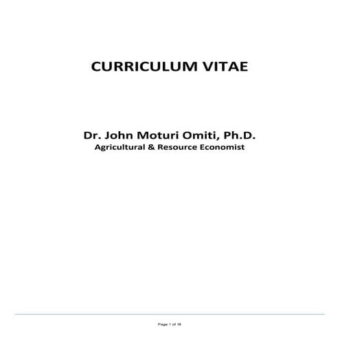 John omiti | PDF