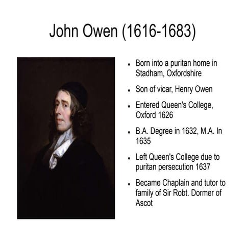 John owen pres 1 | PPT