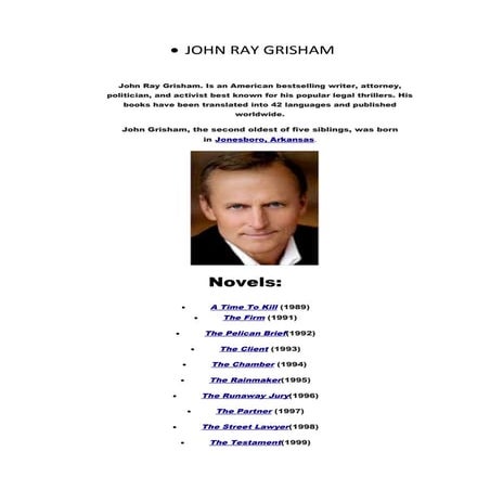 John Ray Grisham | PDF