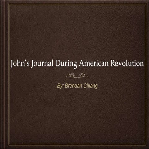 John's Journal | PPTX
