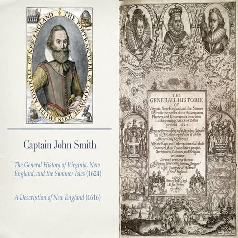 John Smith Founder Of Virginia Frontispiece For John Smith's The