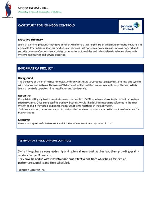 Presidentes johnson controls | PPT