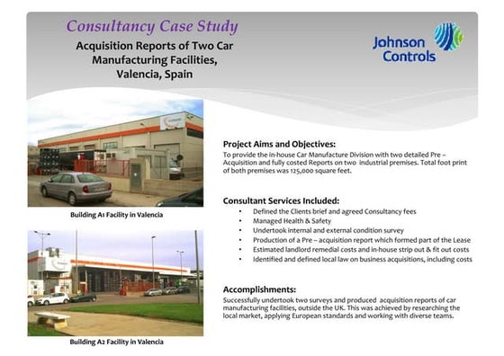 Johnson controls case study | PDF | Business | Business and Finance