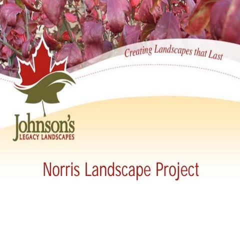 Johnson Landscape Norris | PDF
