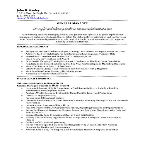 Gail's Current Resume | DOCX