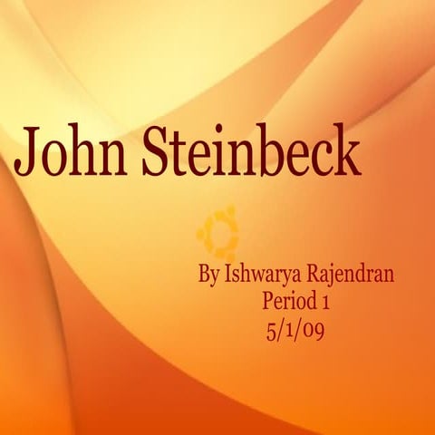 John Steinbeck | PPT
