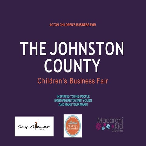 The Johnston County Children's Business Fair | PPTX