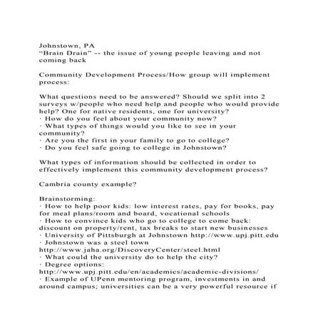 Presentation to Council on CBE | PDF