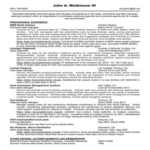 John watkinson resume 2019 | PDF