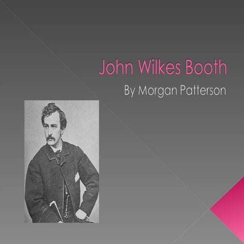 John Wilkes Booth | PPT