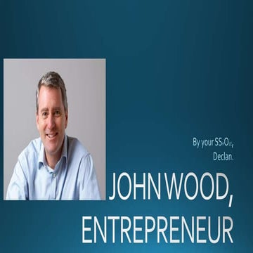 John wood | PPT