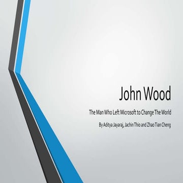 John wood room to read | PPT