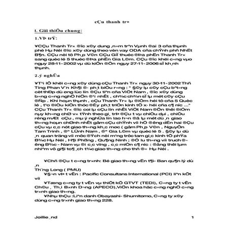 Thi công cầu thanh trì | PDF