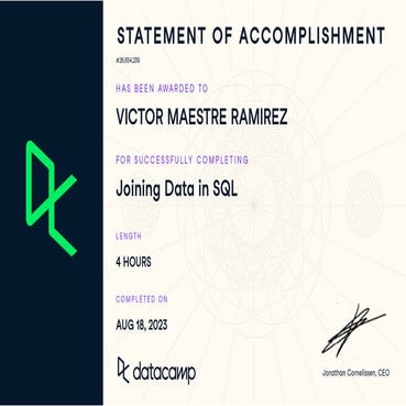Joining Data In Sql Ppt