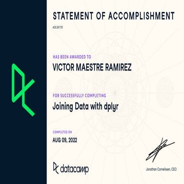 Joining Data with dplyr | PPT