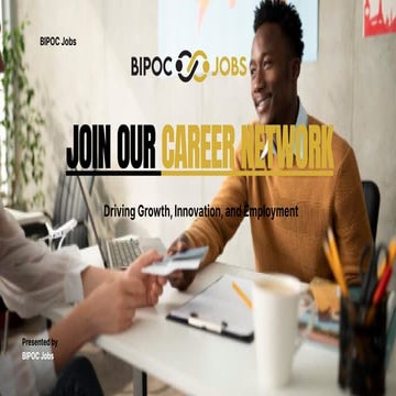Join our Career Network with BIPOC Jobs | PDF