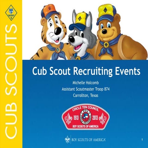 How to have a successful Join Scouting Night | PPTX