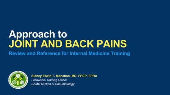 2024 PCP #IMPerative Updates in Rheumatology | PPT