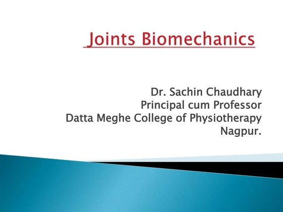 1. introduction of biomechanics | PPT
