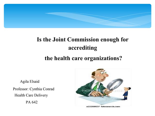 Joint commission international (jci) | PPTX