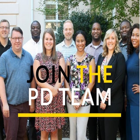 Join the Professional Development Team | PPT