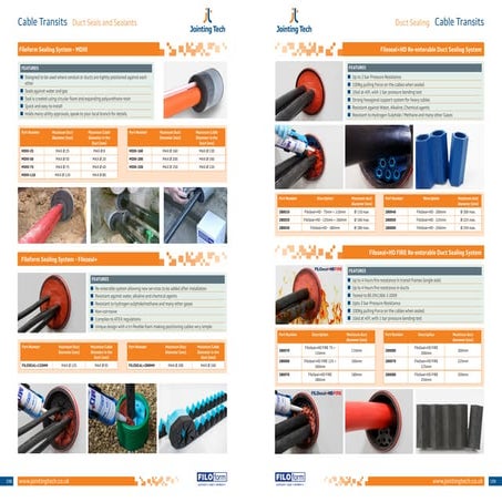 Jointing Tech - Duct Sealing Brochure | PPT