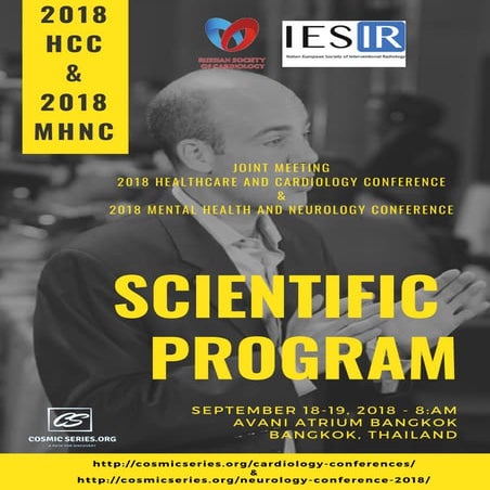SCIENTIFIC PROGRAM OF JOINT MEETING 2018 HEALTHCARE AND CARDIOLOGY ...
