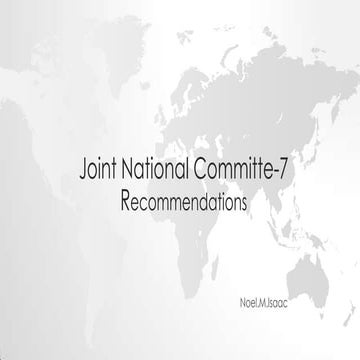Joint national committe 7 | PPTX