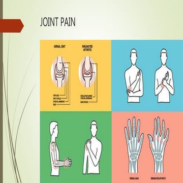 Joint pain | PPTX