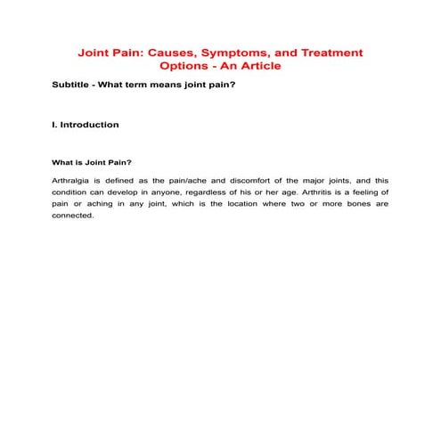 Joints Pain Disease & Treatment.pdf