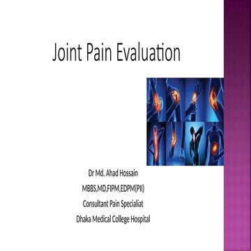 Joint Pain evaluation stepwise approach lec.pptx