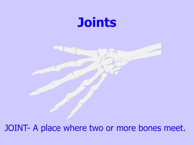 joints | PPT