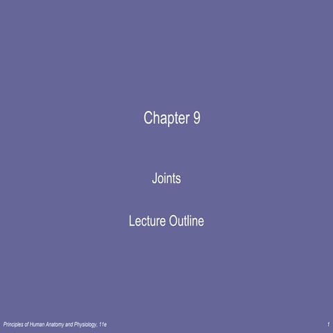 joints.ppt | Death, Injury, or Military Conflict | Sensitive Topics