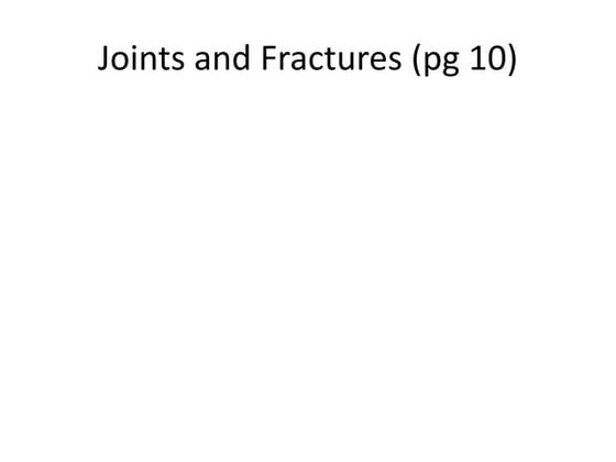 Joints | PPT