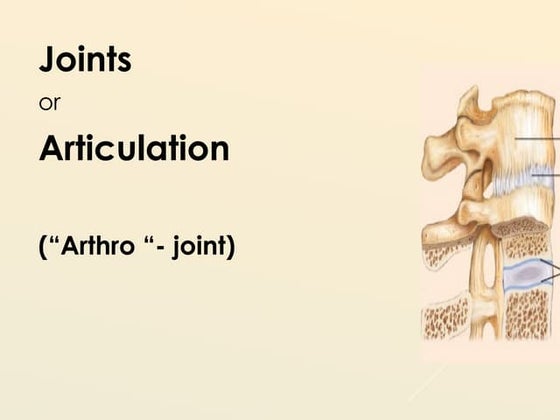 anatomy presentation of the Joints of thorax | PDF | Death, Injury, or ...