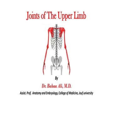 Joints of upper limb | PPTX