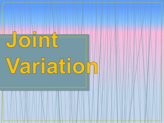 Mathematics 9 Lesson 4-A: Direct Variation | PPT