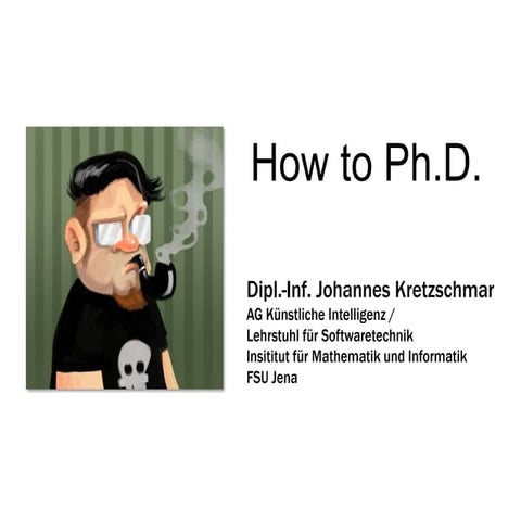 How to PhD | PPT