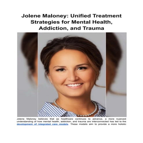 Jolene Maloney_ Unified Treatment Strategies for Mental Health ...