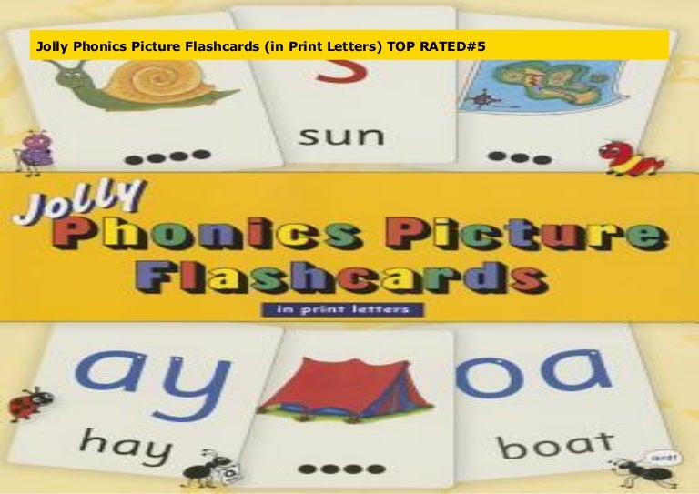 Jolly Phonics Picture Flashcards (in Print Letters) TOP RATED#5