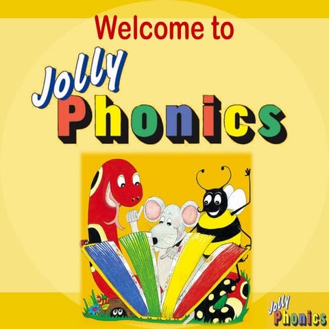Jolly Phonics Presentation.ppt................ | PPT
